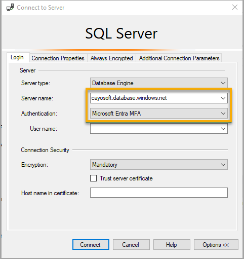 Passwordless Connection For Azure Sql In Cayosoft Guardian Cayosoft