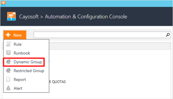 Creating Dynamic Groups – Cayosoft Help Center